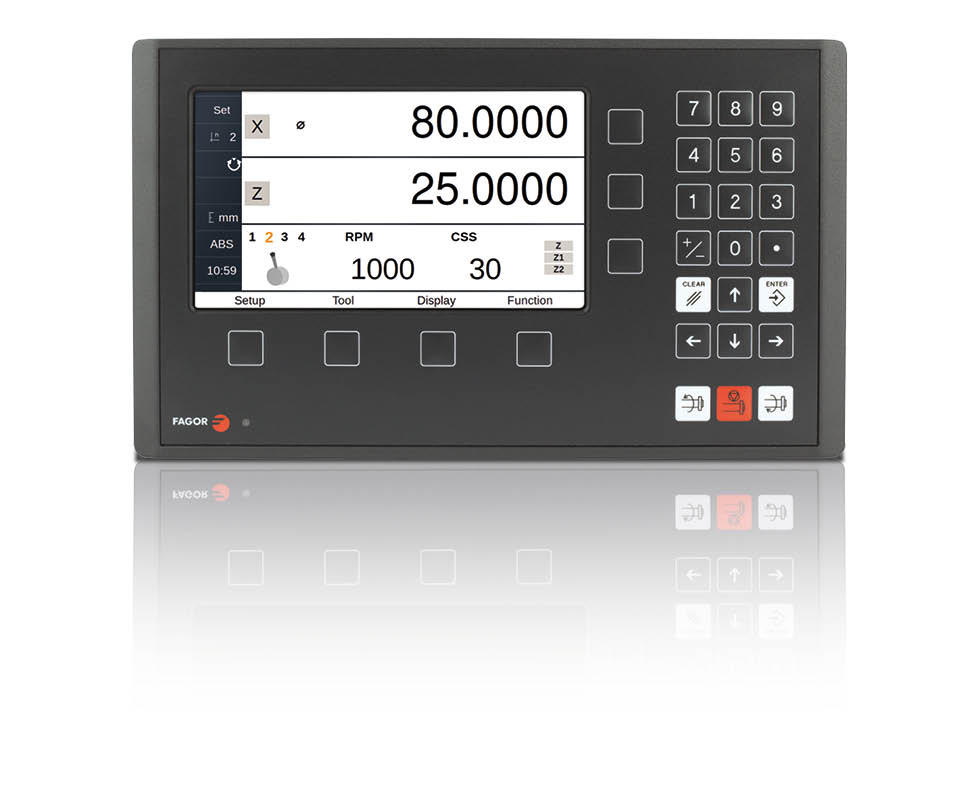 DRO Visualizadores para tornos 400i-TS - Fagor Automation